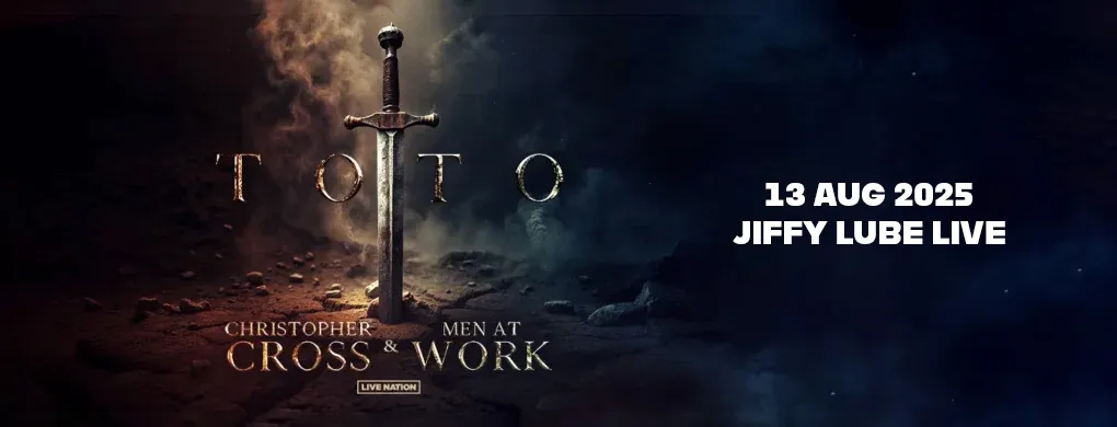 Toto, Christopher Cross, & Men at Work Tickets | 13 August 2025 | Jiffy ...